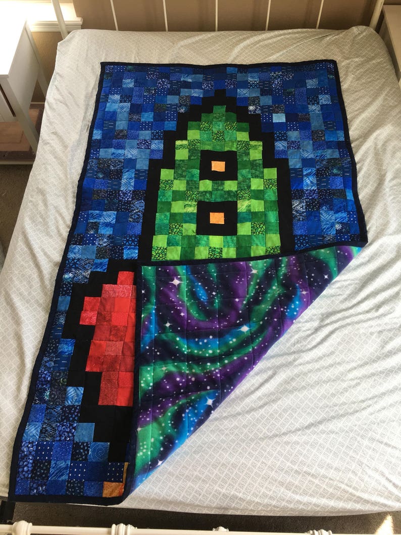 Space Rocket Ship Kids Quilt (science STEM Nerd Aerospace Astronaut ...