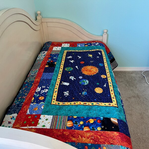 Space Quilt - Etsy