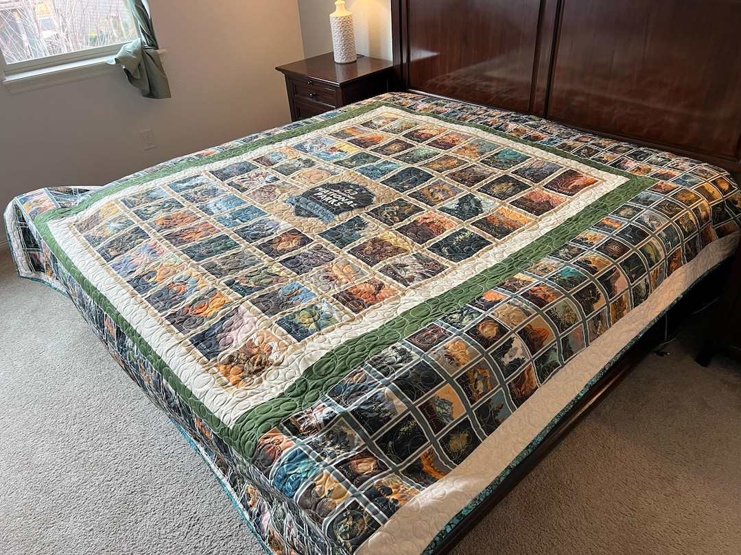 National Park Panel Quilt in King Size - Etsy