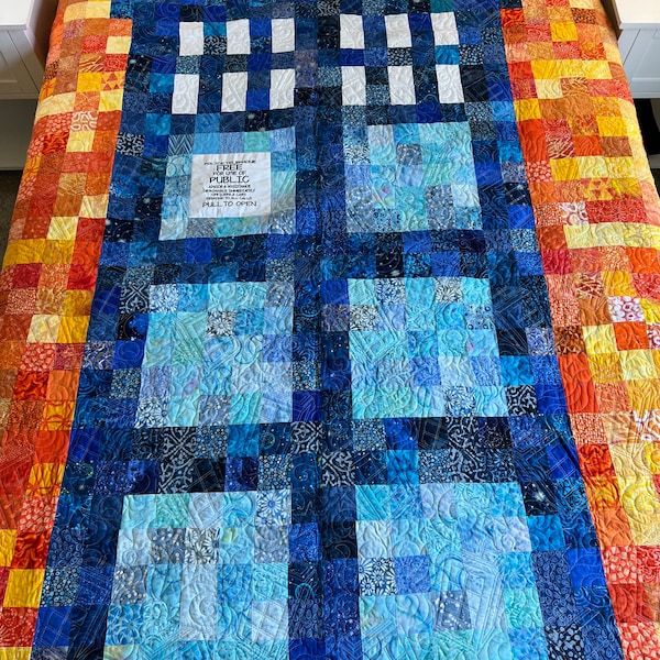 Tardis Quilt - Etsy