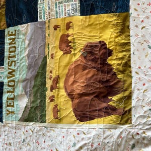 Yellowstone National Park Quilt in King Size - Etsy