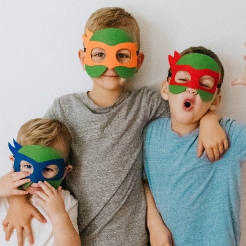 Teenage Mutant Ninja Turtles TMNT Costume/play/party Masks. - Etsy