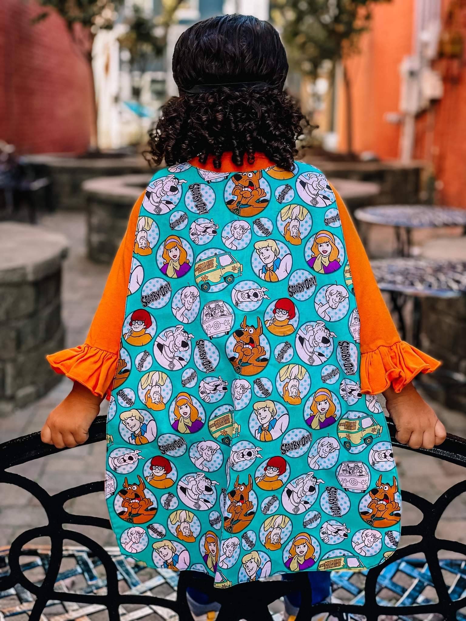 Scooby-doo Cape and Mask Set Pretend Play Easter Basket - Etsy