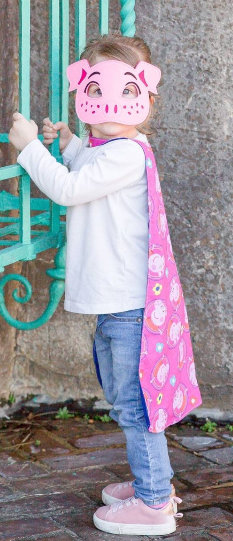 Peppa Pig Cape Set Stocking Stuffer Christmas Gift - Etsy