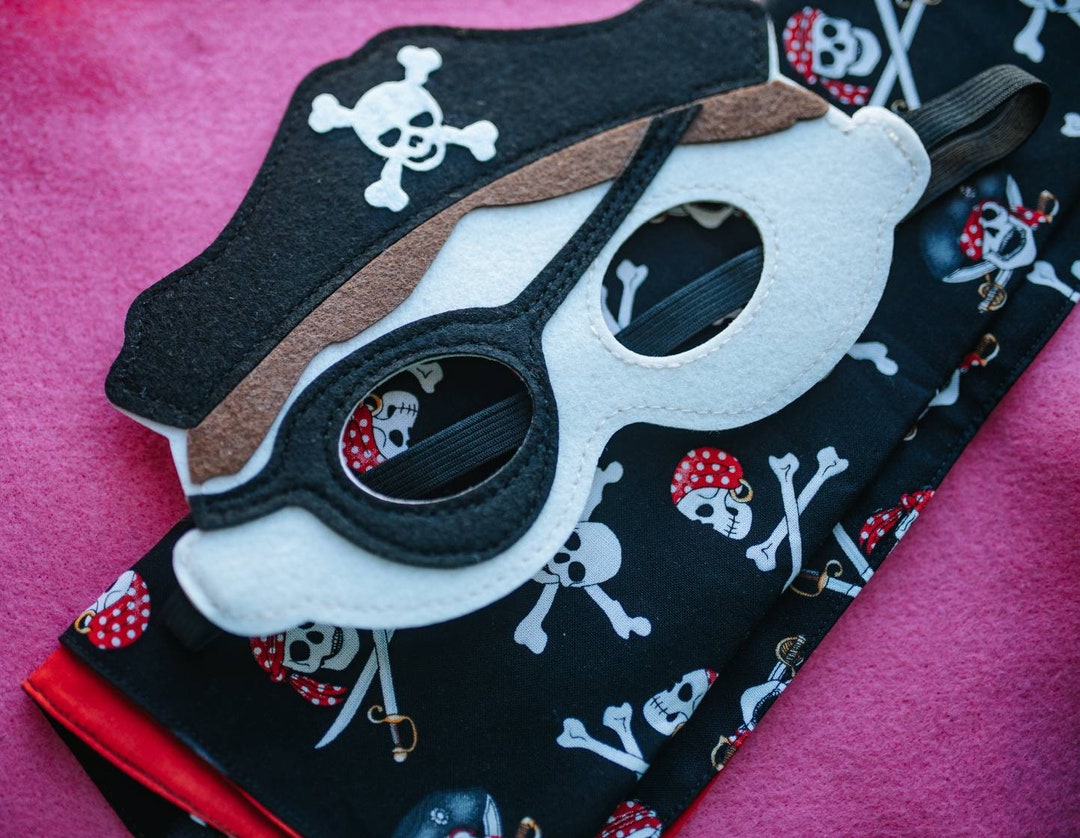 Pirate Cape Set Pirates Imaginary Play Halloween Costume - Etsy