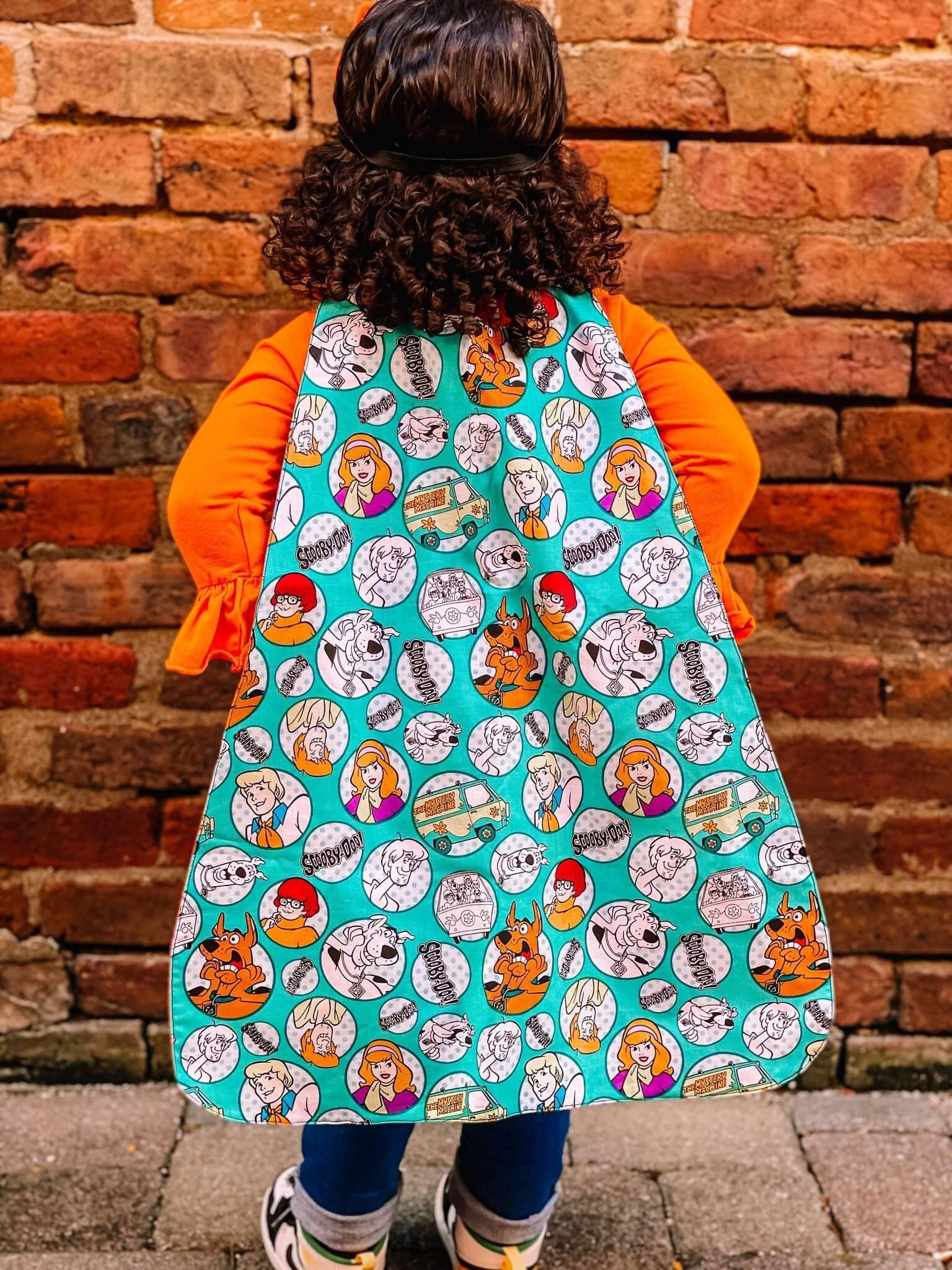 Scooby-doo Cape and Mask Set Pretend Play Easter Basket - Etsy