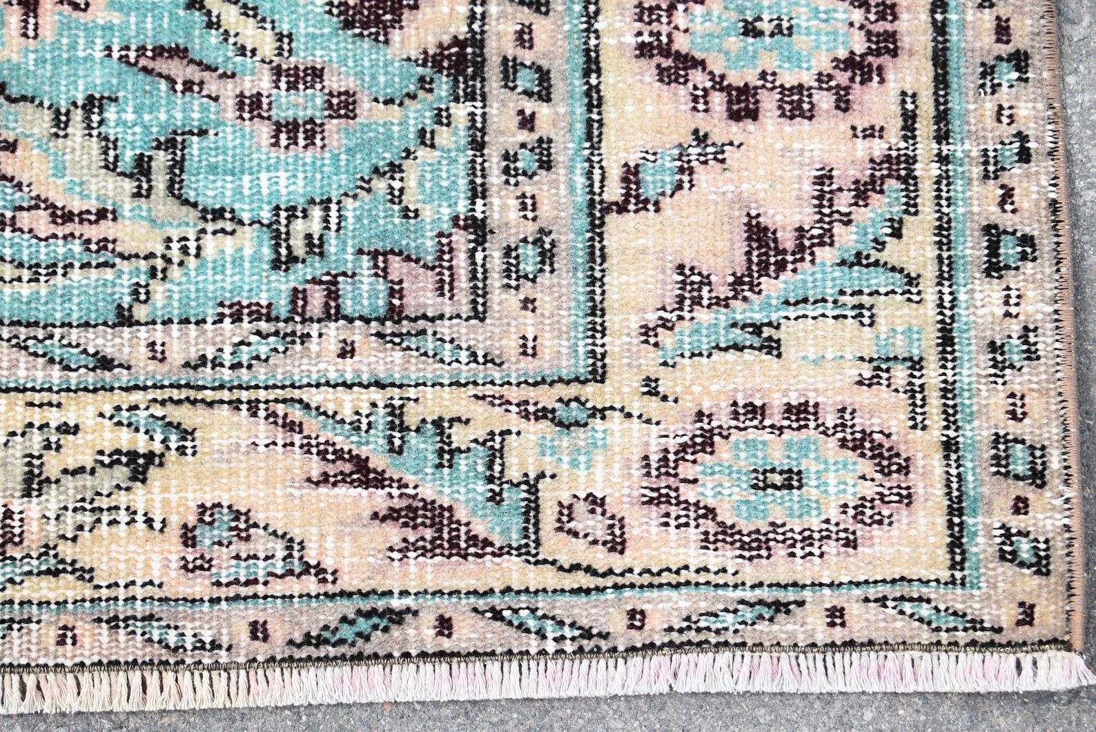 Vintage Blue Rug Floral Rug Livingroom Rug Area Rug - Etsy