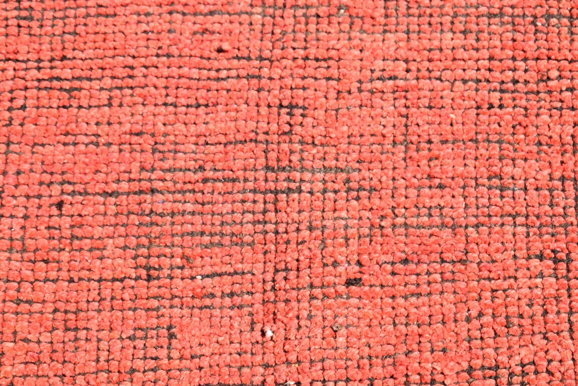 Vintage orange rug Oriental rug Hallway rug rug Runner rug | Etsy