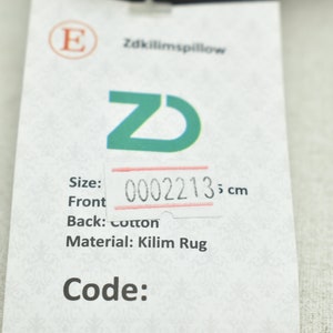 Boho Decor Pillow / Throw Pillow / Lumbar Kilim Pillow / Decorative ...