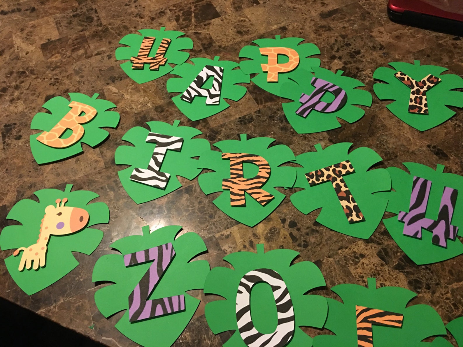 Jungle Themed Banner Birthday Party Decorations - Etsy