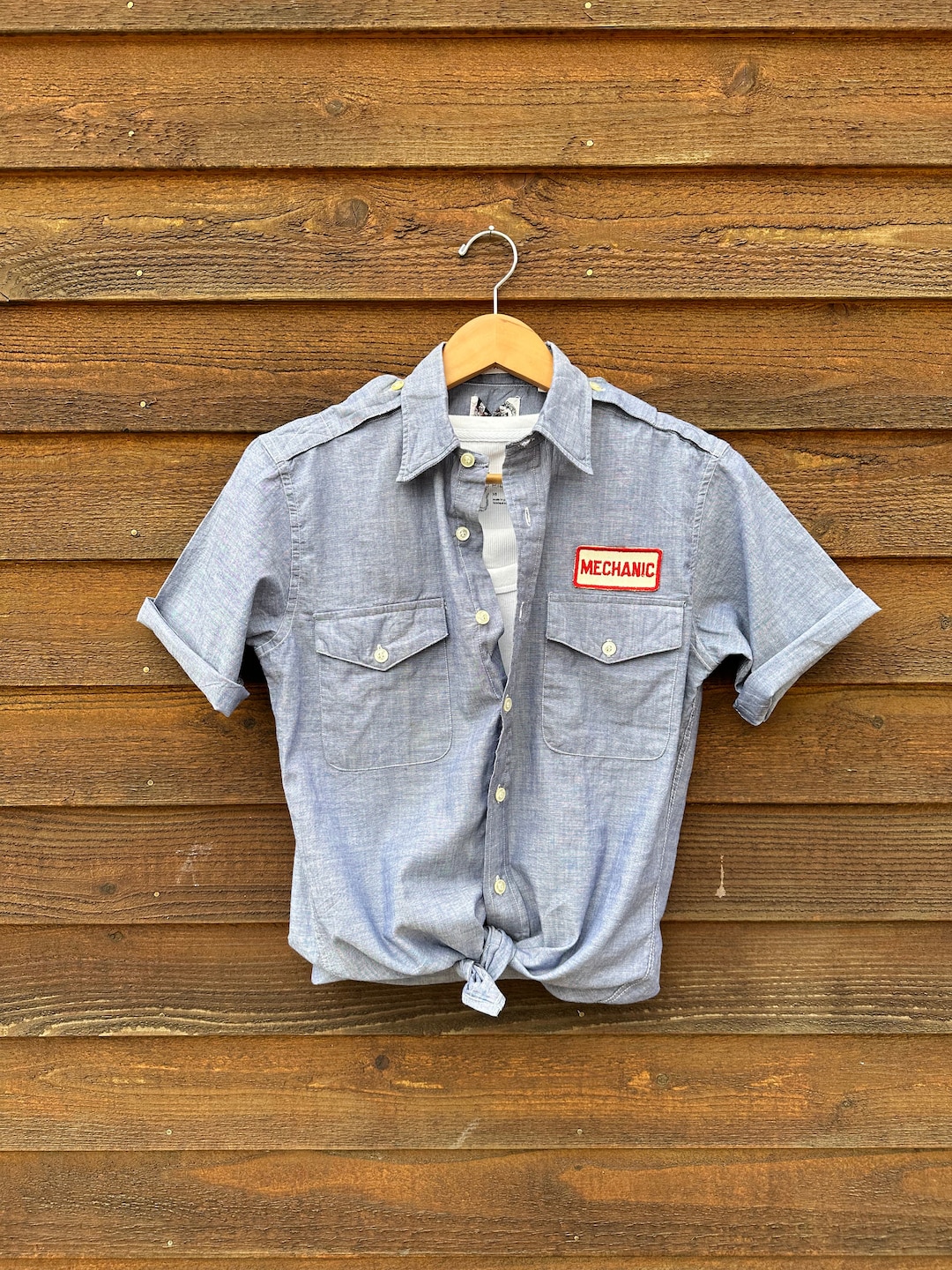 Vintage Work Shirt, Work Wear for Women, Upcycled Clothing, Vintage ...