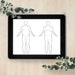 Cosplay and Fashion Figure Template, Cosplay Planner, Fashion Design ...