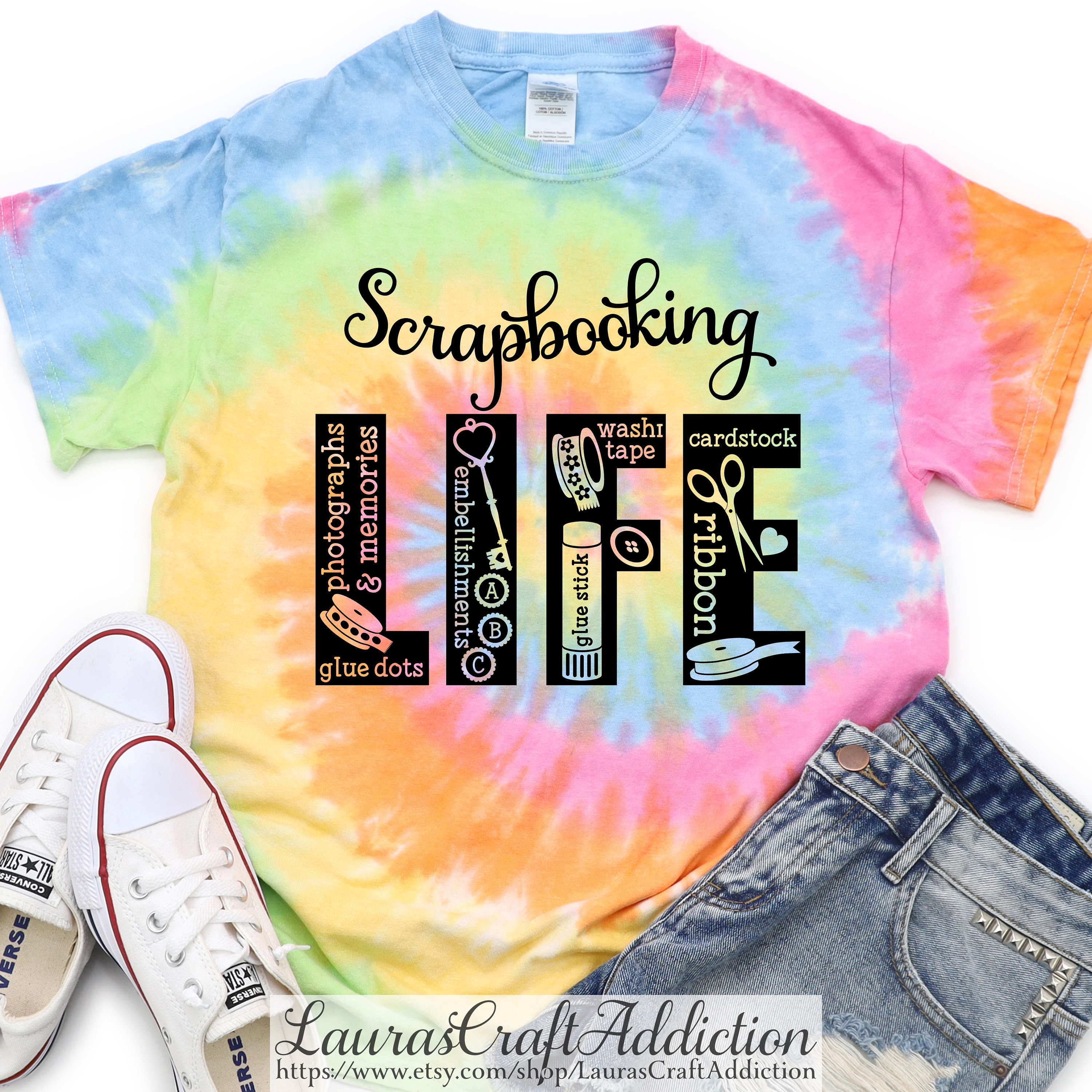 Scrapbooking Life Svg Png Dxf Pdf Jpg and Studio Cut - Etsy UK