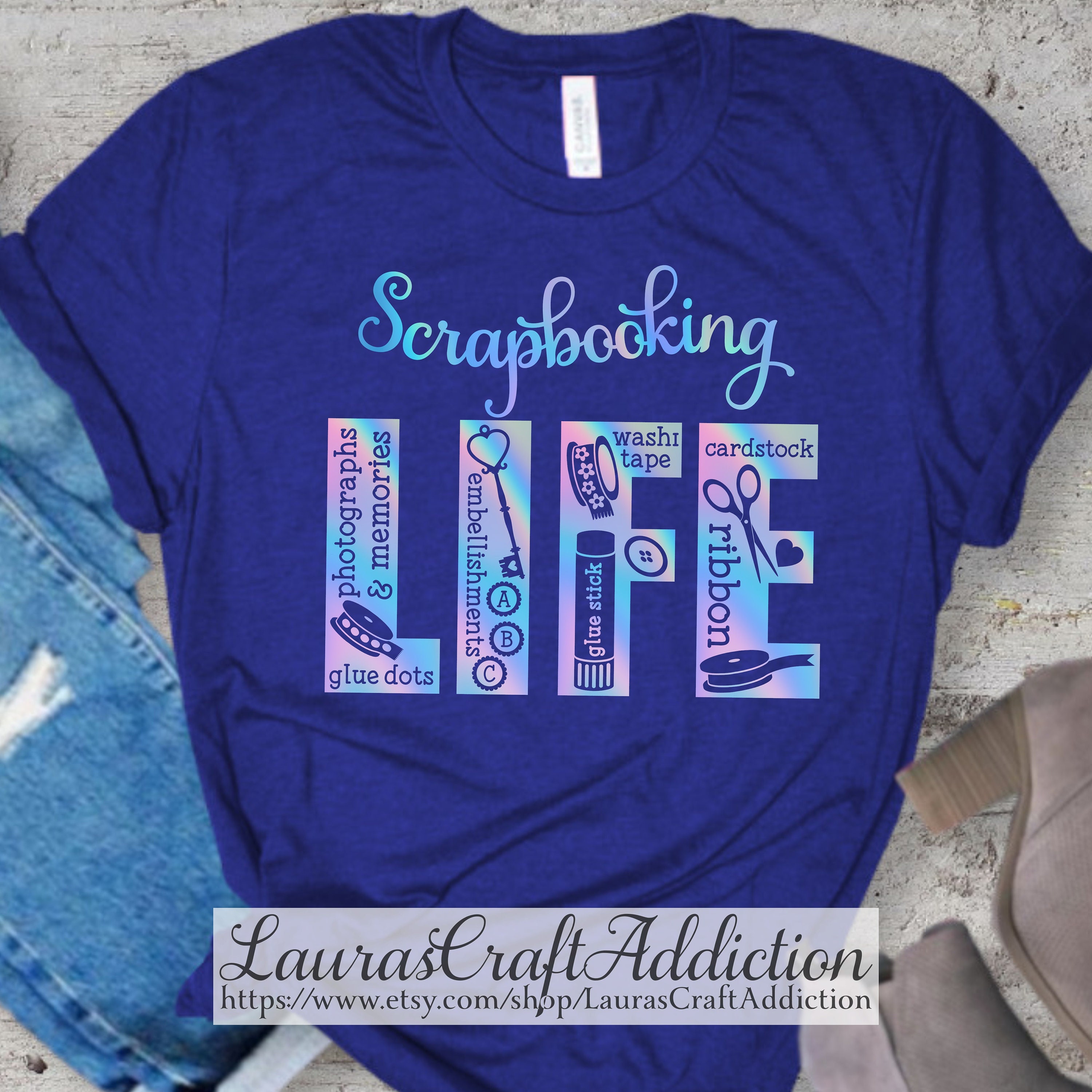 Scrapbooking Life Svg Png Dxf Pdf Jpg and Studio Cut - Etsy Canada