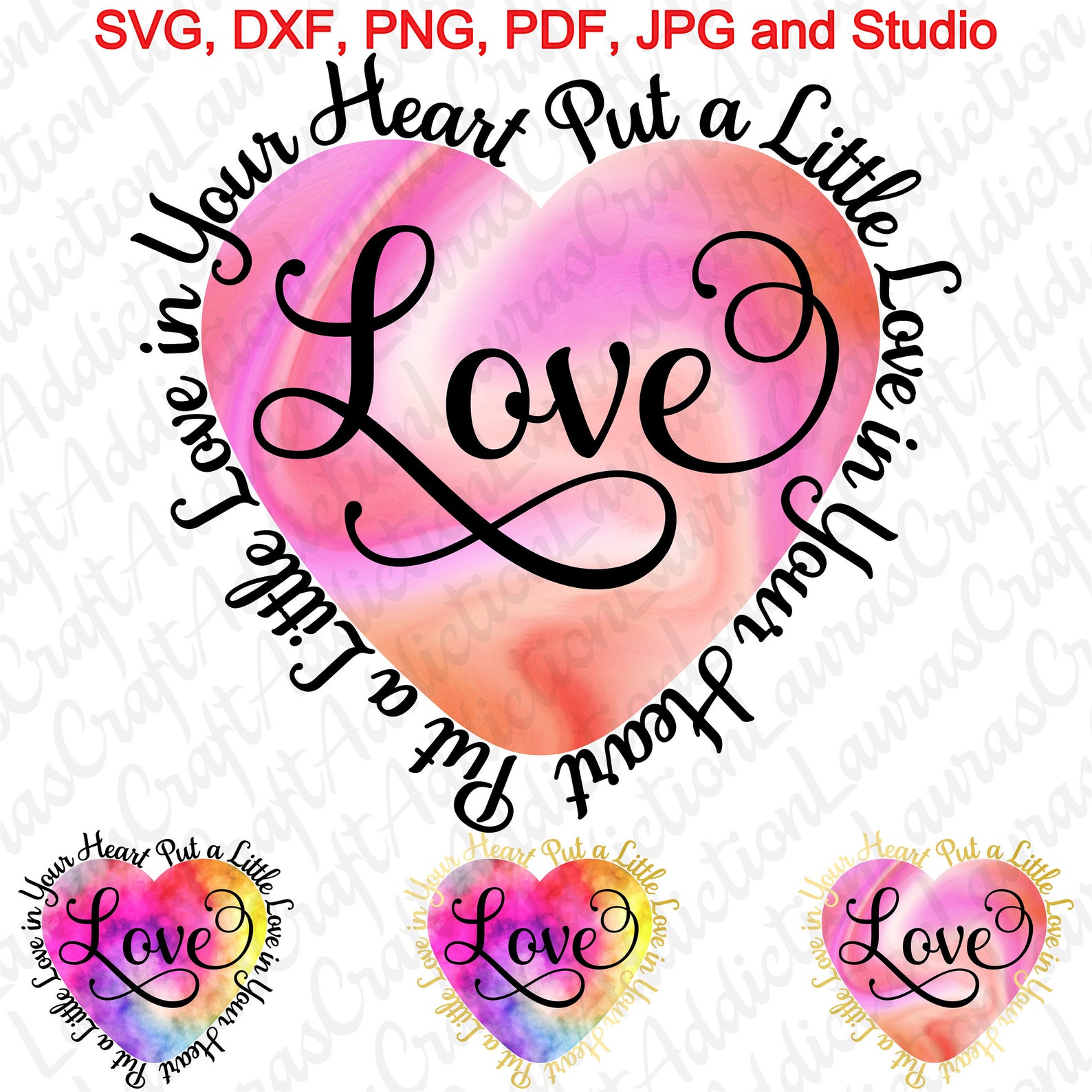 Put a Little Love in Your Heart Svg Png Dxf Pdf Jpg - Etsy Put a Little Love in Your Heart Svg Png Dxf Pdf Jpg - Etsy