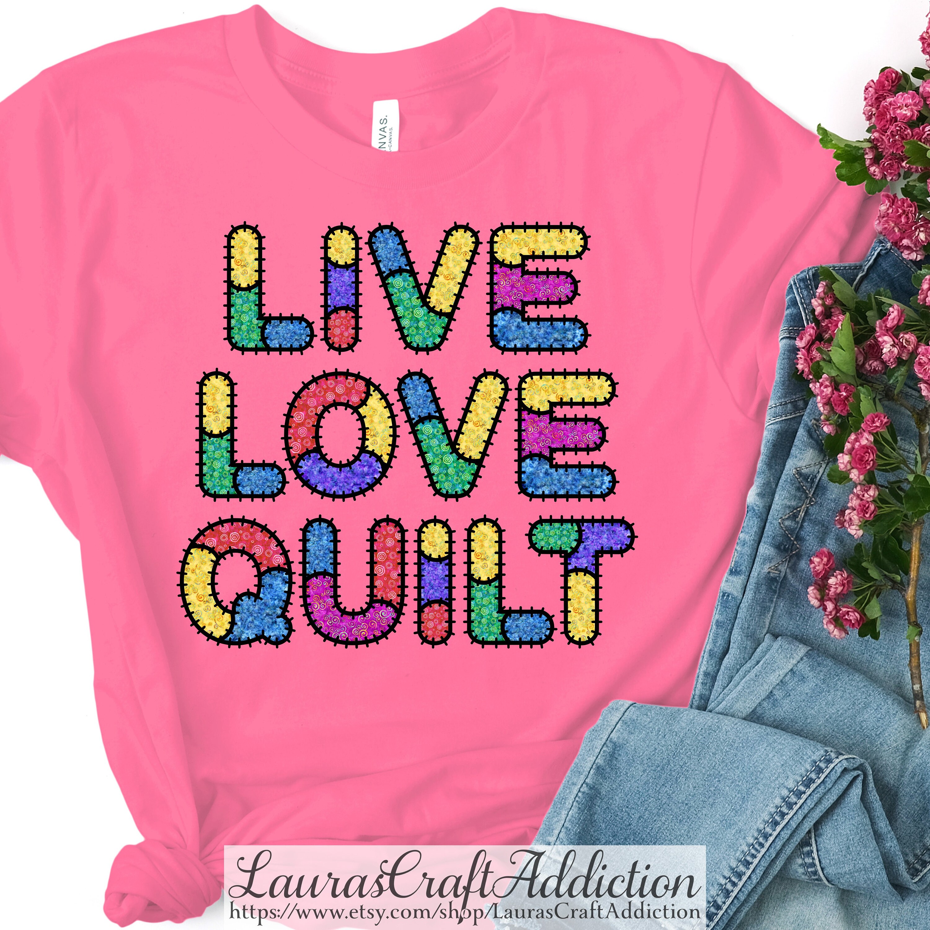 Patchwork Quilting Font Svg Dxf Pdf Png Jpg and Studio Cut | Etsy UK