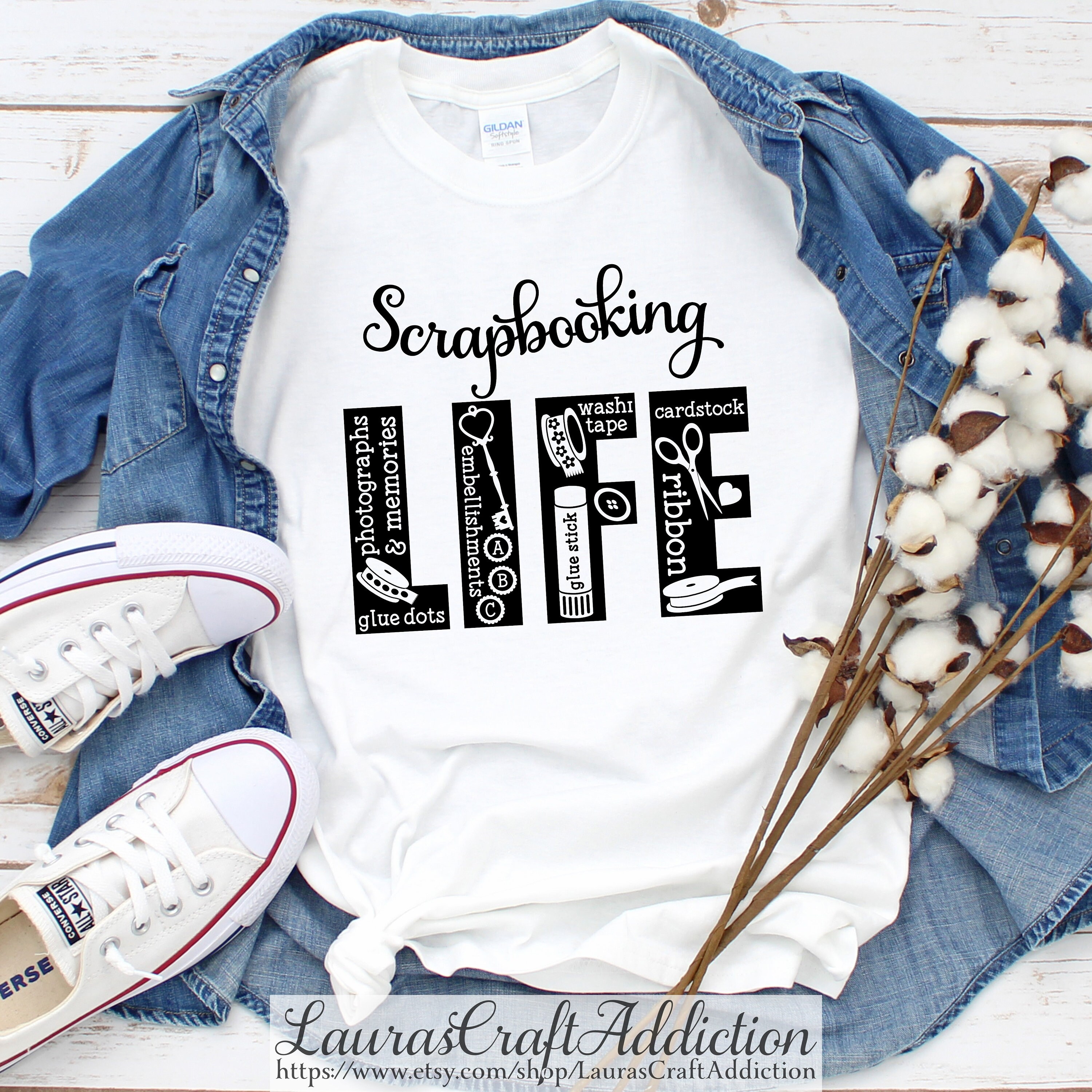 Scrapbooking Life Svg Png Dxf Pdf Jpg and Studio Cut - Etsy Canada