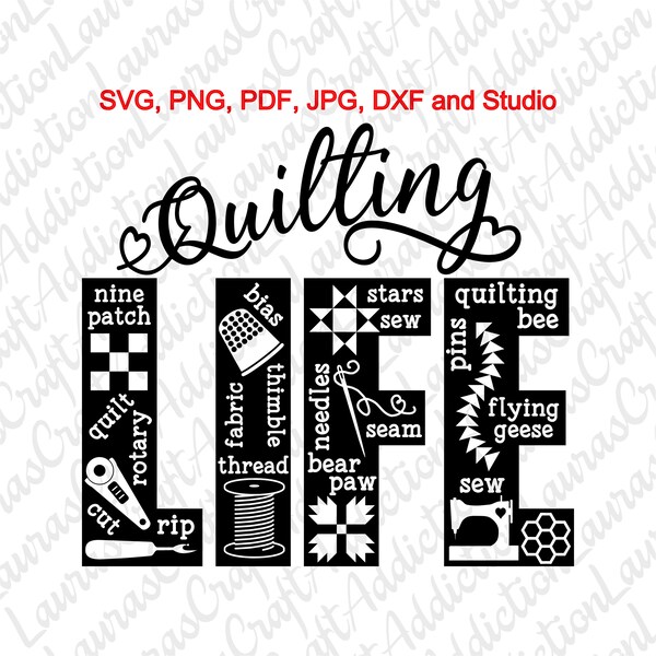 Quilting Svg - Etsy