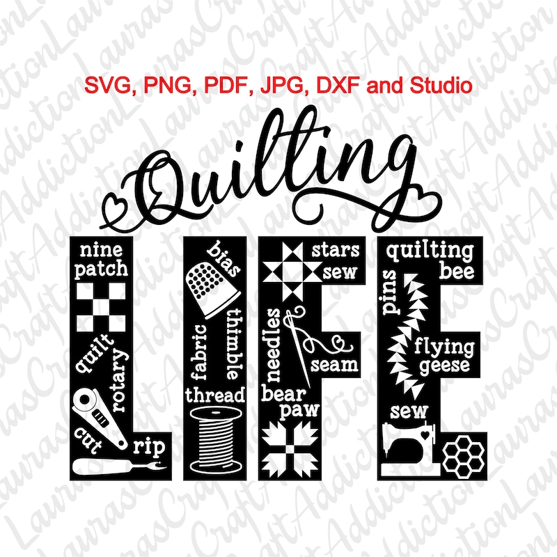 Quilting Svg - Etsy