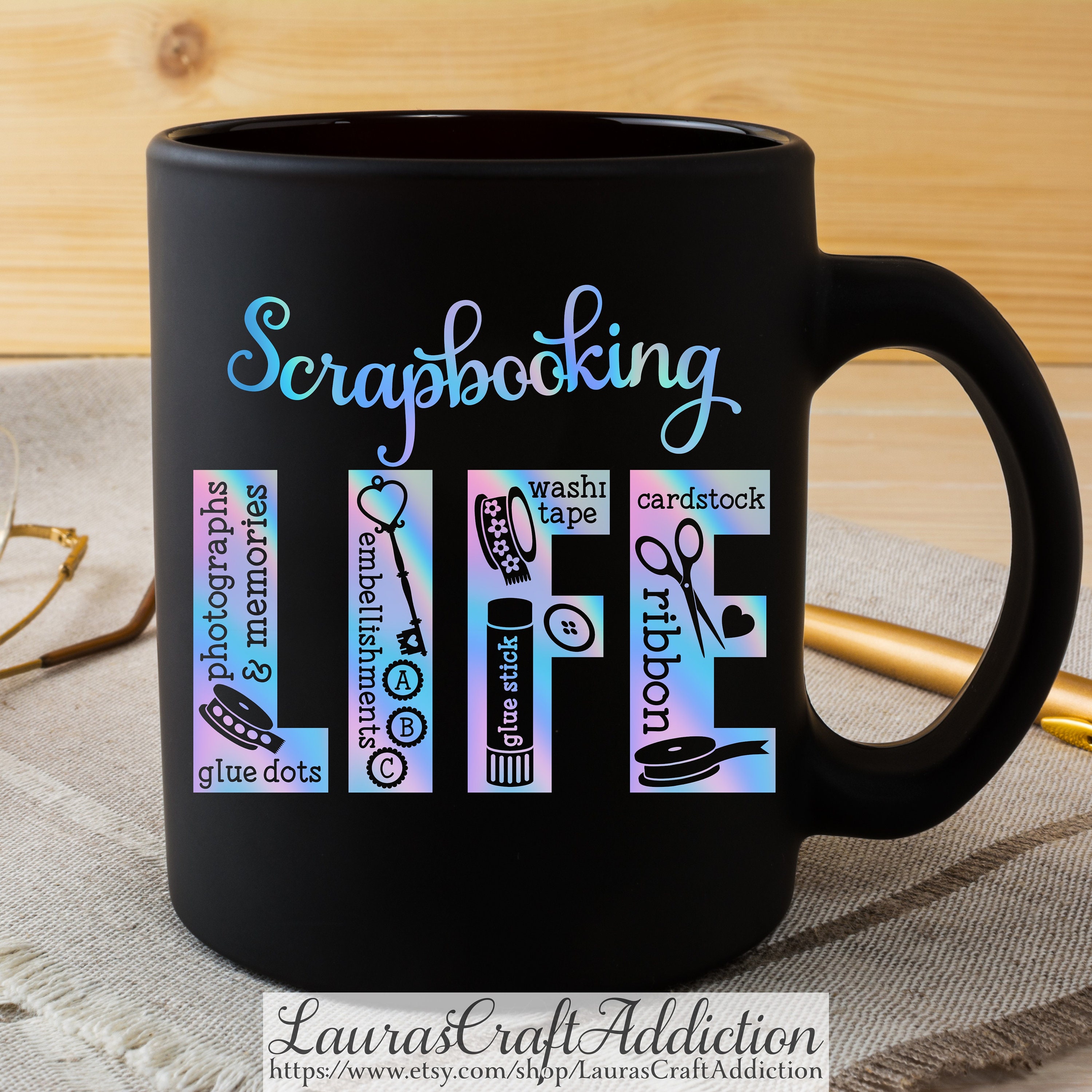 Scrapbooking Life Svg Png Dxf Pdf Jpg and Studio Cut - Etsy Canada