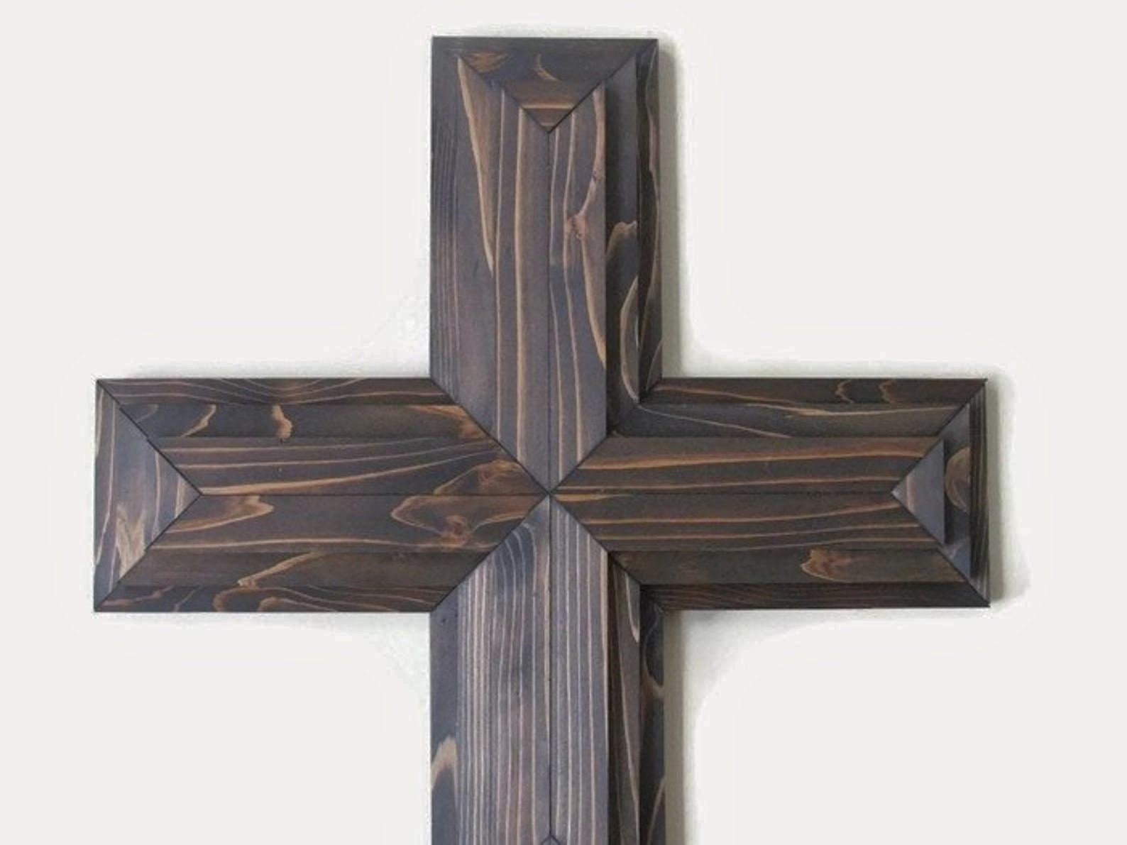 Large Wall Cross 36 Rustic Wood Cross Christian - Etsy.de