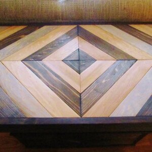 Chevron Wood Table Top, Console Table Top, Geometric Wood, Bar, Chevron ...