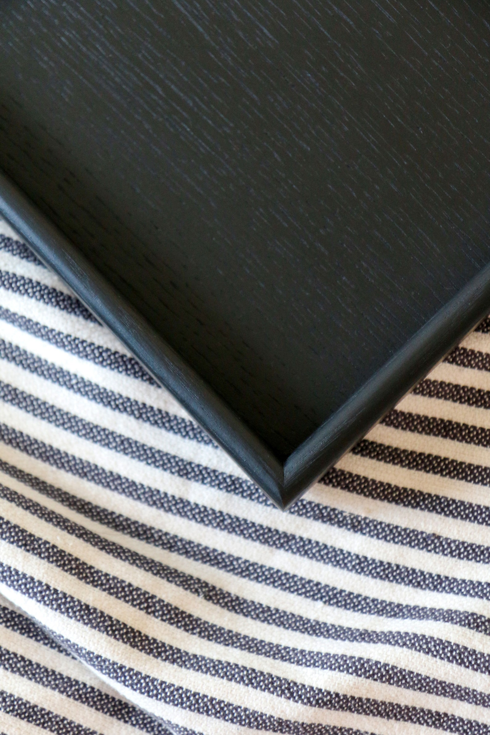 Handmade Large Ottoman Storage Tray / Black Wooden Serving - Etsy