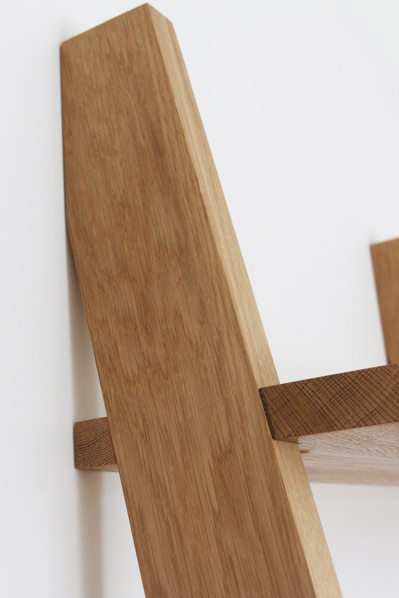 Small Oak Mid Century Floating Desk Dressing Table With | Etsy