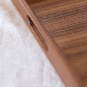 Oversized Oak Footstool Tray With Handles, Ottoman Storage, Coastal ...