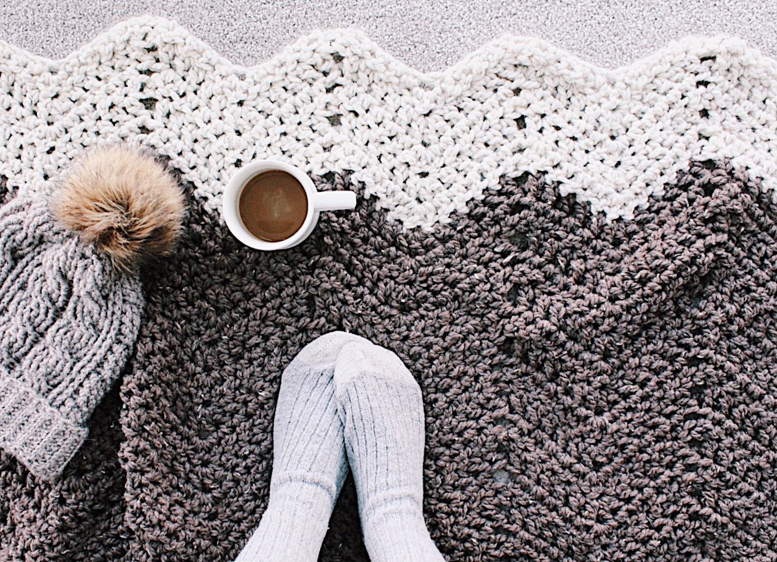 Mountain Top Throw Pattern/blanket/throw/crochet Pattern - Etsy Canada