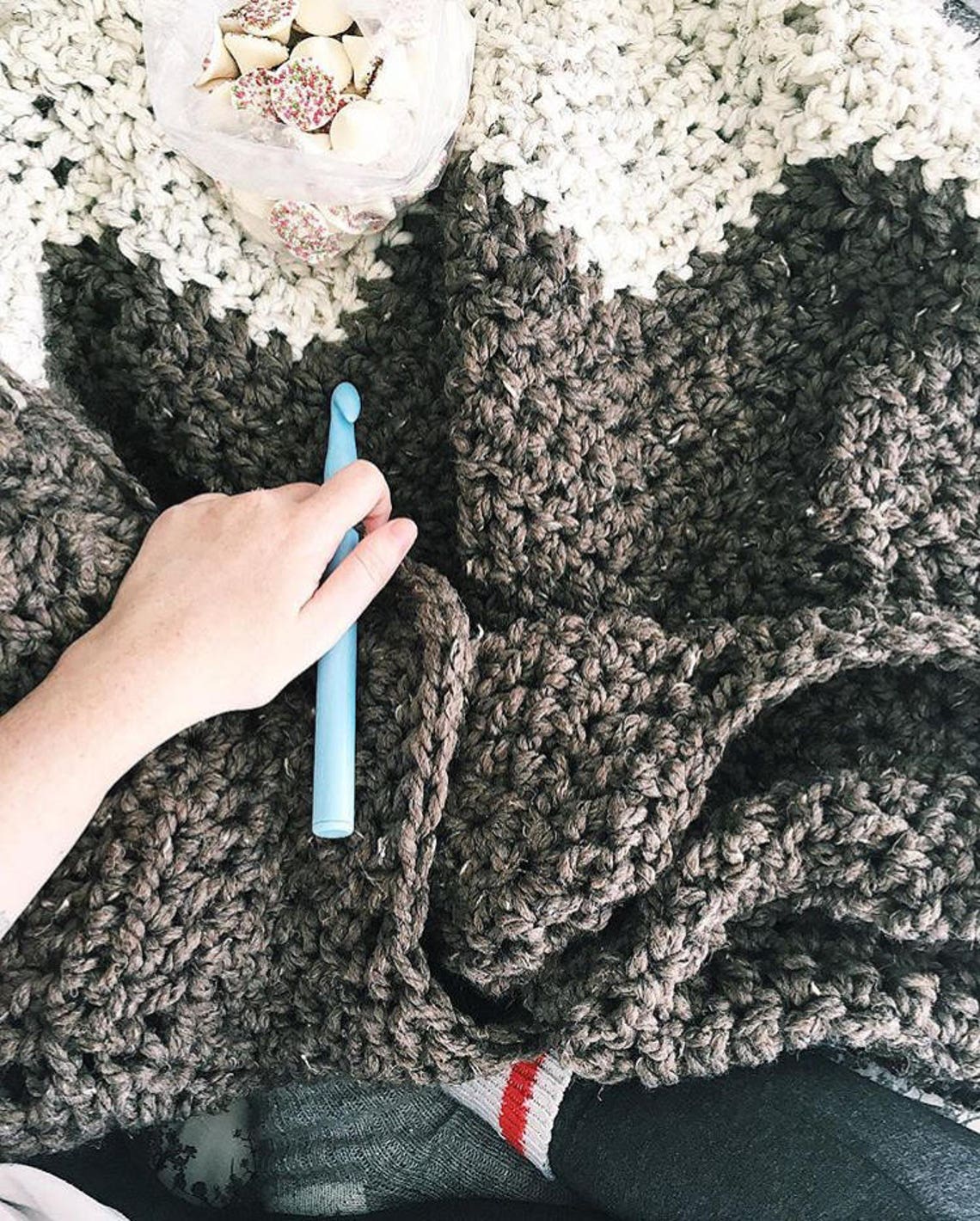 Mountain Top Throw Pattern/blanket/throw/crochet Pattern - Etsy Canada