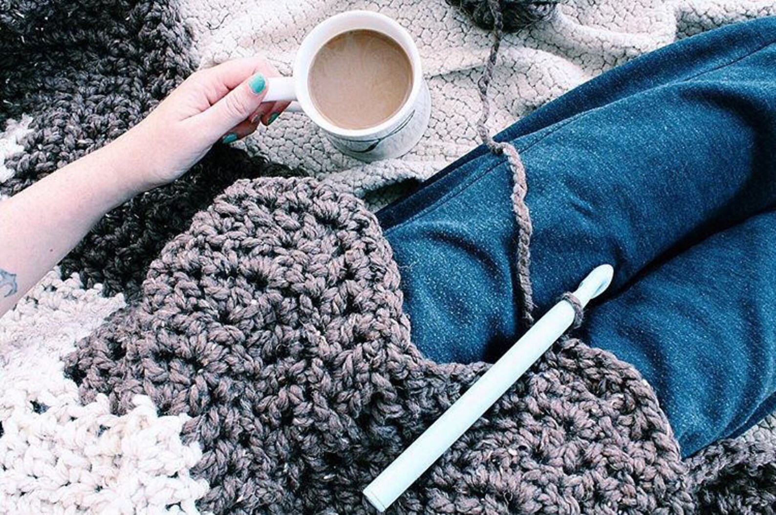 Mountain Top Throw Pattern/blanket/throw/crochet Pattern - Etsy Canada