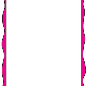 Solid Color Doodle Border Digital Scrapbook Frames {19 Count)png Format ...