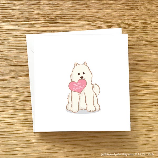 Samoyed Art - Etsy