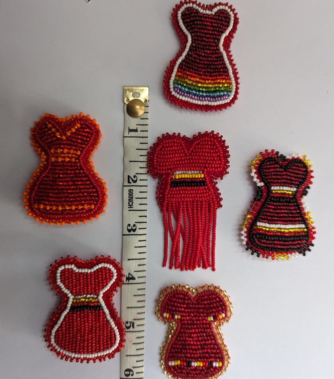 Red Dress Pin - Etsy Canada