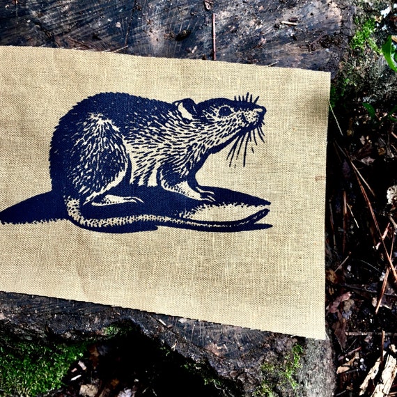 Rat Patch Screenprinted | Etsy