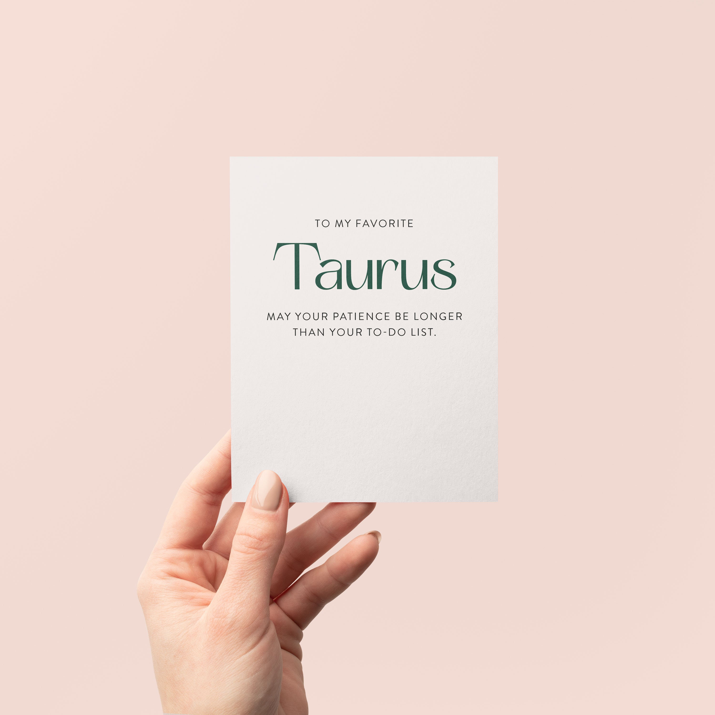 Taurus Zodiac Birthday Card Funny Birthday Card Astrology Birthday Card ...