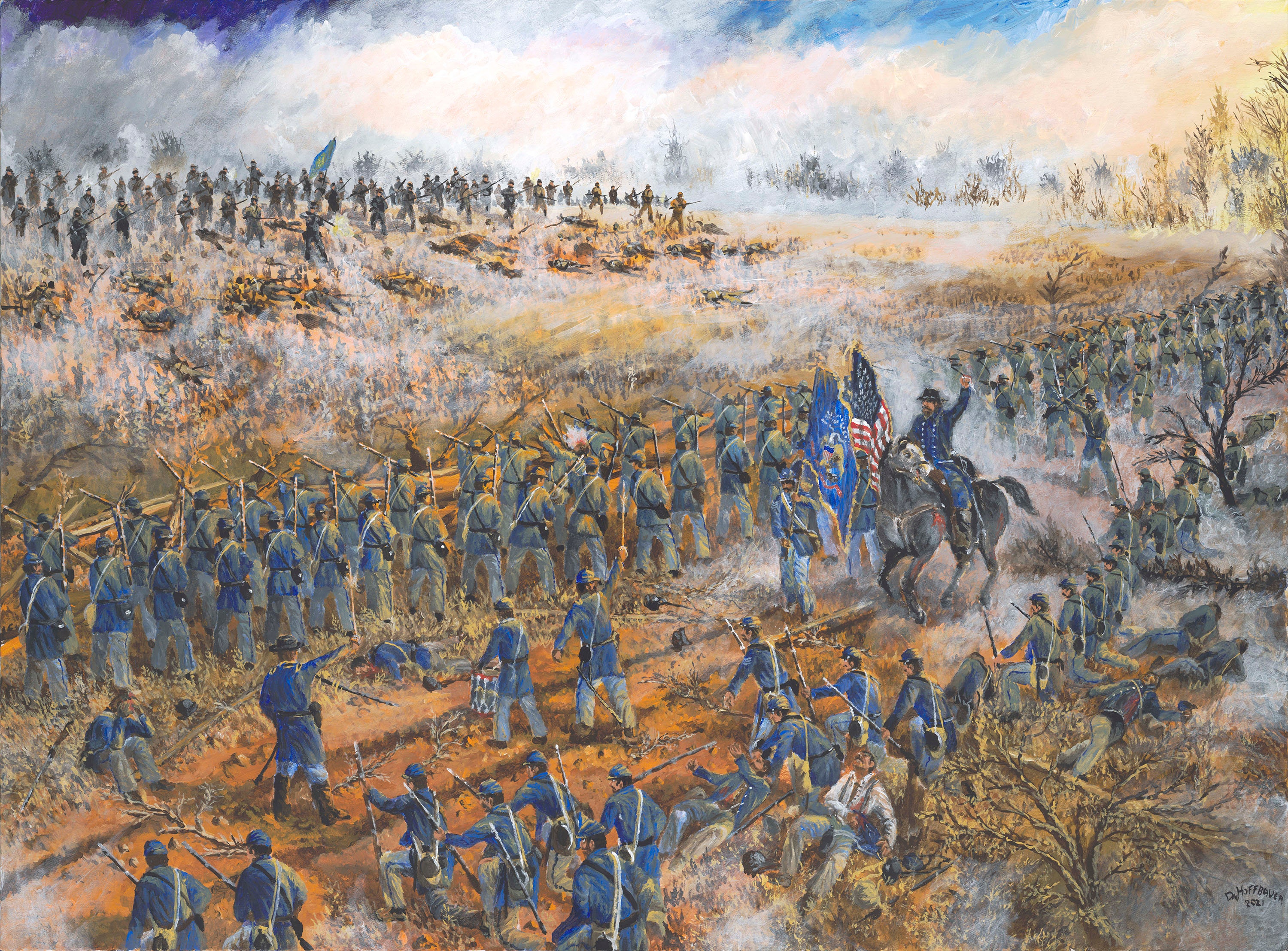Civil War Battle Paintings