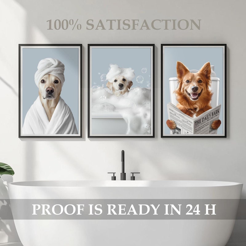 Custom Dog Poster - Etsy