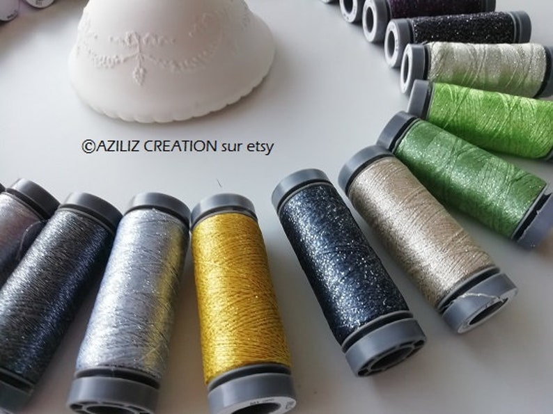 AURIFIL: Brillo in Coil of 200m Laminated Wire Metallic - Etsy Australia