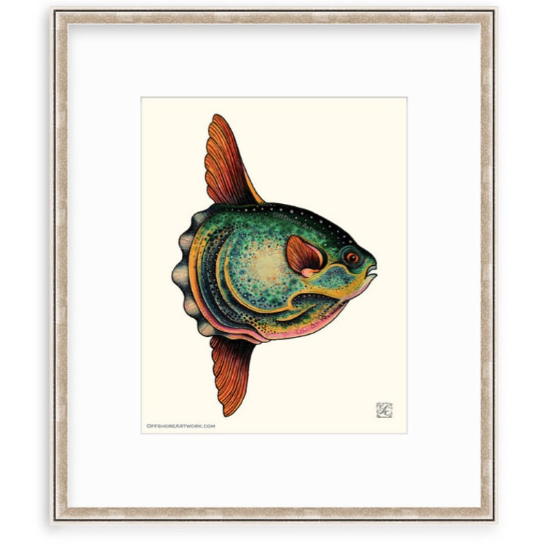 Sunfish Painting - Etsy
