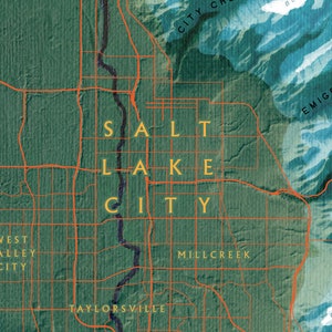 WASATCH MOUNTAINS - Backcountry Winter Ski/snowboard Map: 5 Dollars ...