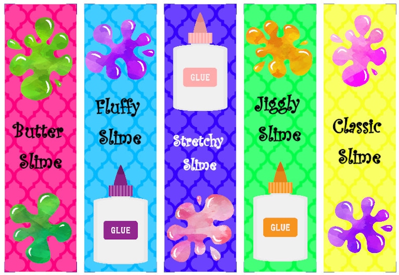 Slime Fun One Book Marks - Etsy