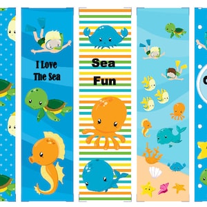 Children's Scuba Diver Book Marks - Etsy