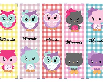 Personalized Girl's Best Friend Book Marks - Etsy