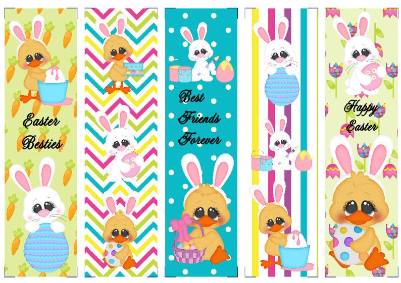 Easter Besties Book Marks - Etsy