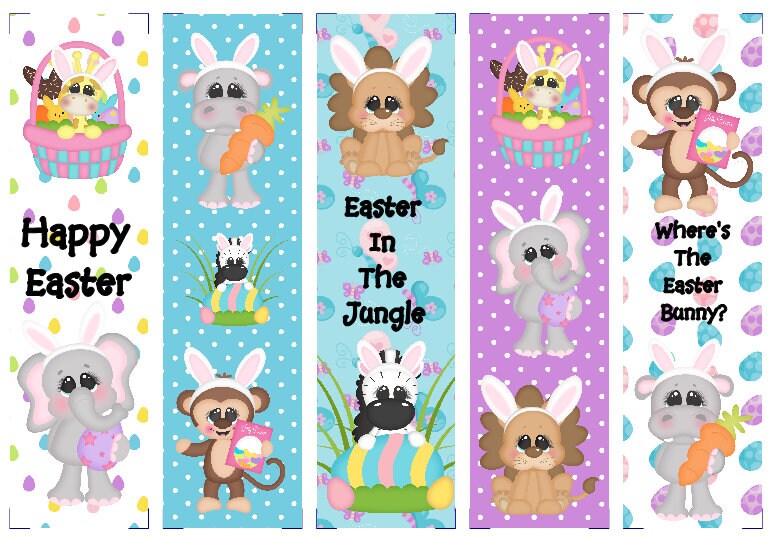 Easter in the Jungle Book Marks - Etsy