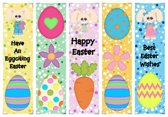 An Eggciting Easter Book Marks - Etsy