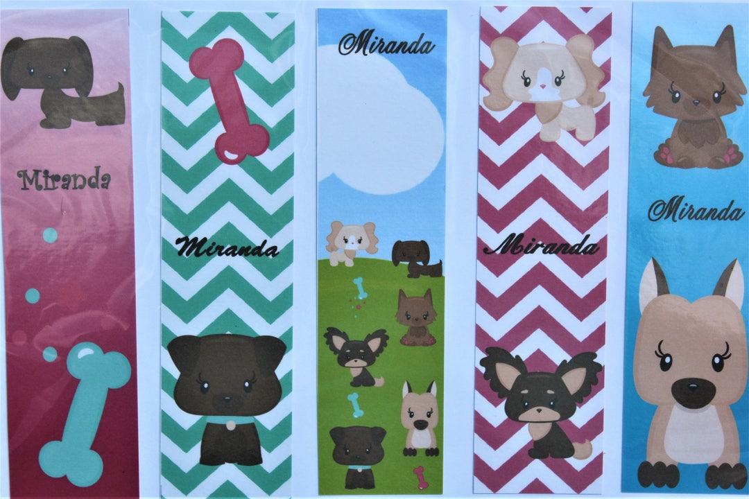 Personalized Girl's Best Friend Book Marks - Etsy