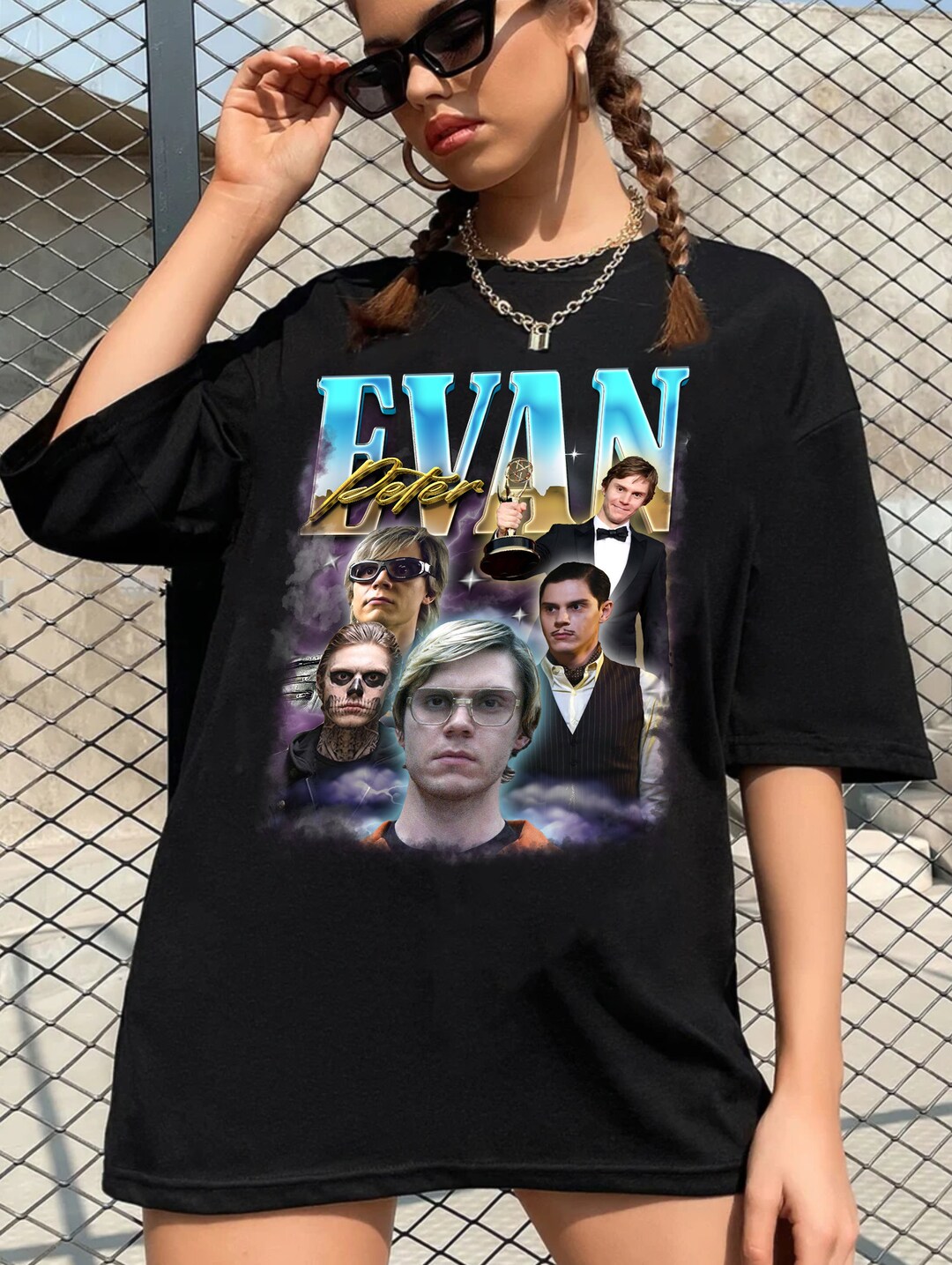 Retro Evan Peters Png, Evan Peters Gift Png, Vintage 90s Evan Peters ...